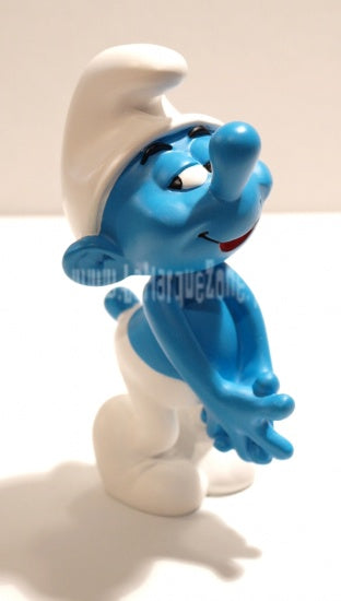 LES SCHTROUMPFS: LE SCHTROUMPF TIMIDE - statuette résine 10.5 cm ...