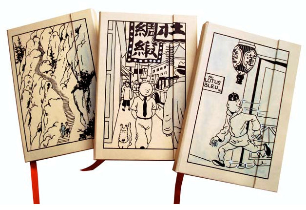 TINTIN - LOT DE 3 CARNETS DE NOTES A6, moulinsart (tintin), moul54629 ...