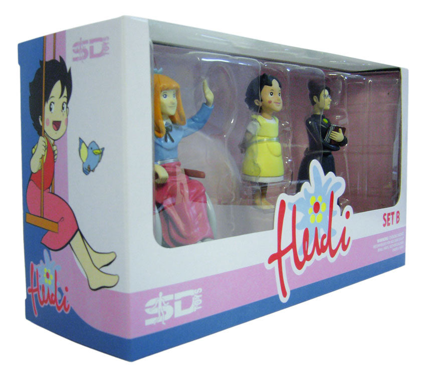 HEIDI: PACK DE 3 FIGURINES 7 à 15 CM N°2 "FRANCFORT", sd toys, sd70573 ...