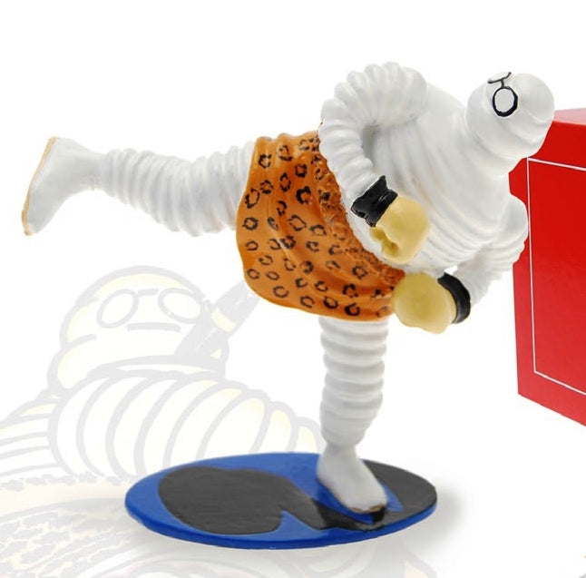 BIBENDUM MICHELIN - BOXE FRANCAISE - figurine métal – La Marque Zone