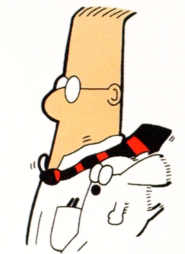 DILBERT - silhouette cartonnée 46 cm, demons & merveilles, dmpanc009 ...
