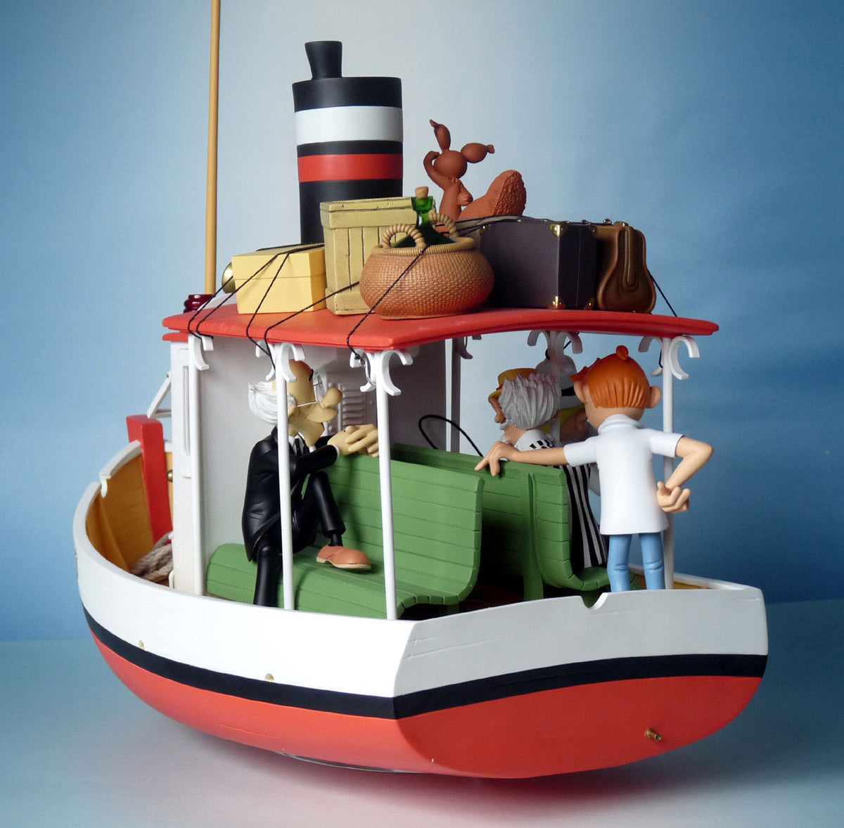 SPIROU: BOLOLO, LE BATEAU DE "TORA TORAPA" - 40 cm, aroutcheff, ars07 ...