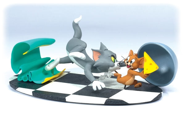 TOM & JERRY - "IT'S A GAME OF CAT AND MOUSE" - diorama figurines ...