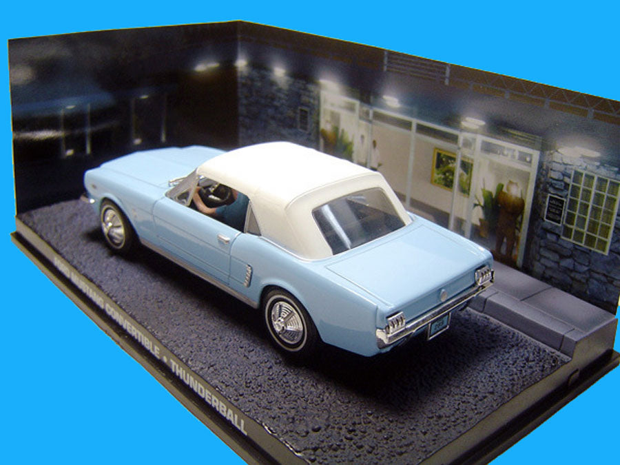 JAMES BOND, THUNDERBALL: FORD MUSTANG CONVERTIBLE - véhicule miniature ...