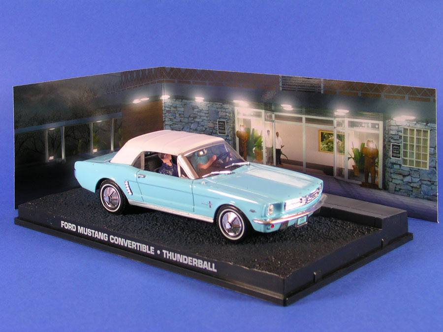 JAMES BOND, THUNDERBALL: FORD MUSTANG CONVERTIBLE - véhicule miniature ...
