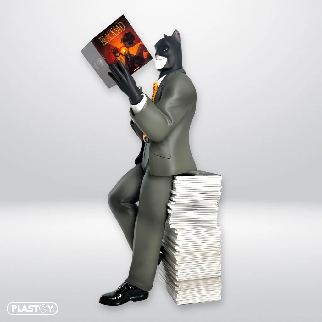 Figurine de collection Blacksad Pile d'albums Collectoys 2024 (000200 ...