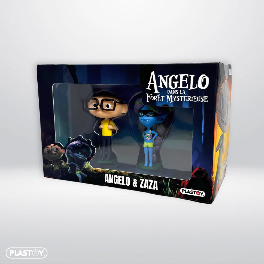 Figurine Angelo dans la forêt mystérieuse, Angelo & Zaza Plastoy 2024 ...