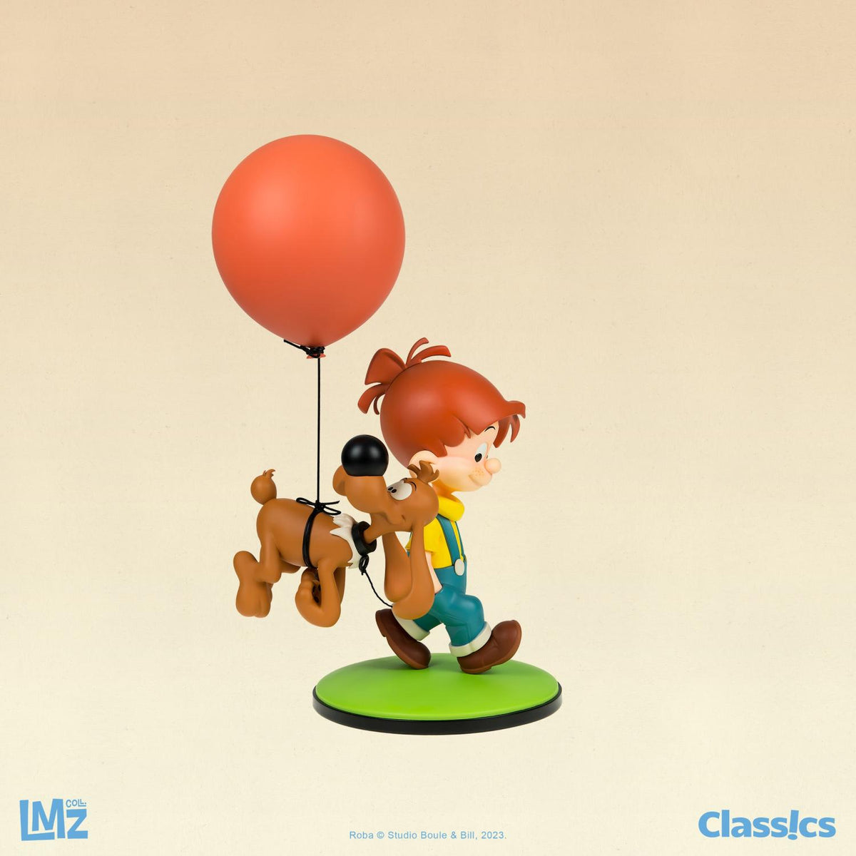 Statuette de collection Boule & Bill "léger comme l'air", version Clas ...