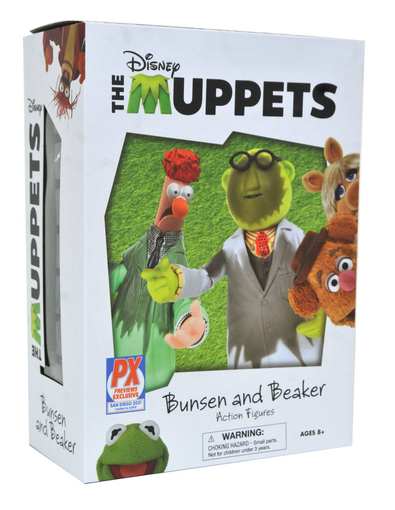 Figurine The Muppets Bunsen & Beaker Diamond Select Toys SDCC 2021 ...