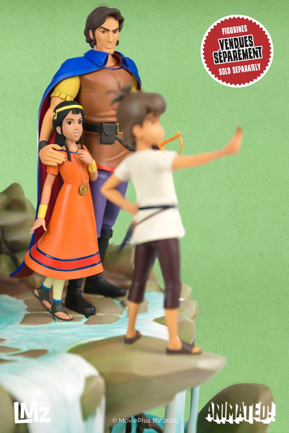 Socle décor Les Mystérieuses Cités d'Or La cascade LMZ Collectibles AN – La Marque Zone