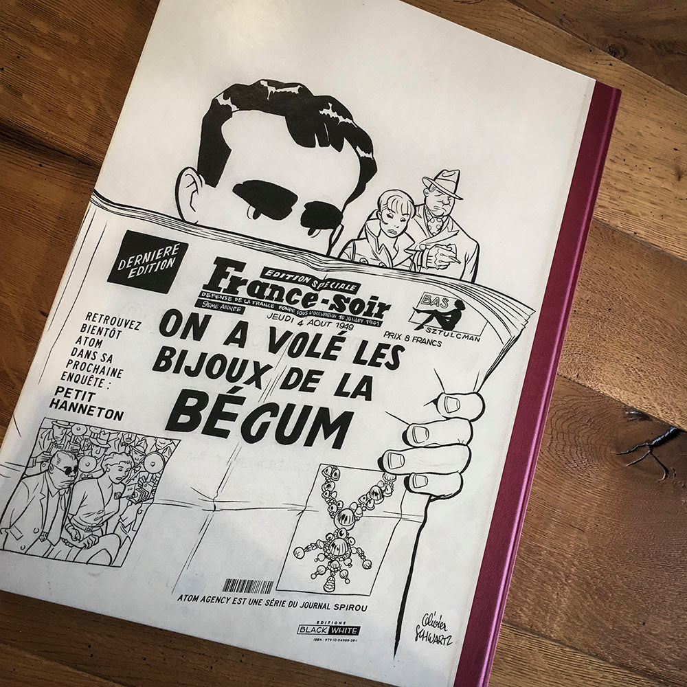 Atom Agency tome 1 Les Bijoux de la Bégum Editions Black and White ...