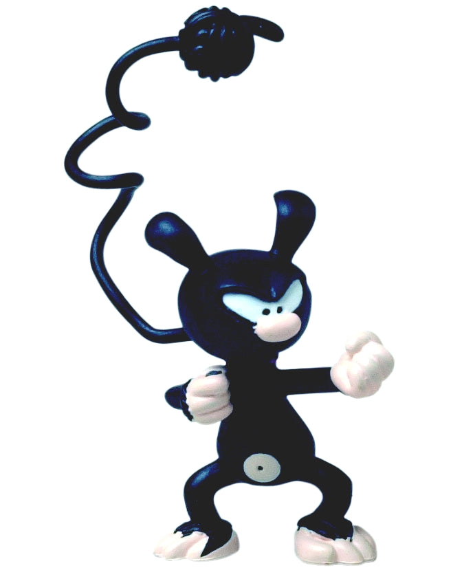 Figurine Marsupilami Bobo bébé Marsu noir Plastoy 65025 – La Marque Zone