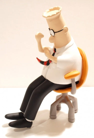 Figurine DILBERT demons & merveilles v15p Scott Adams statuette résine ...