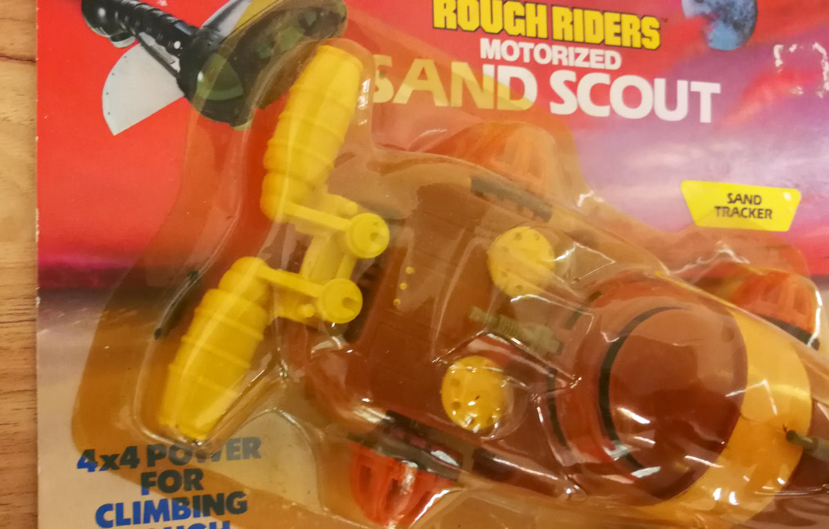Sand Tracker Dune LJN Toys 1984 Rough Riders Motorized Sand Scout – La ...