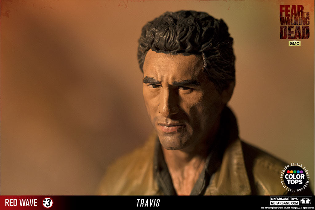 FEAR THE WALKING DEAD: TRAVIS MANAWA (Color Tops) - figurine articulée ...