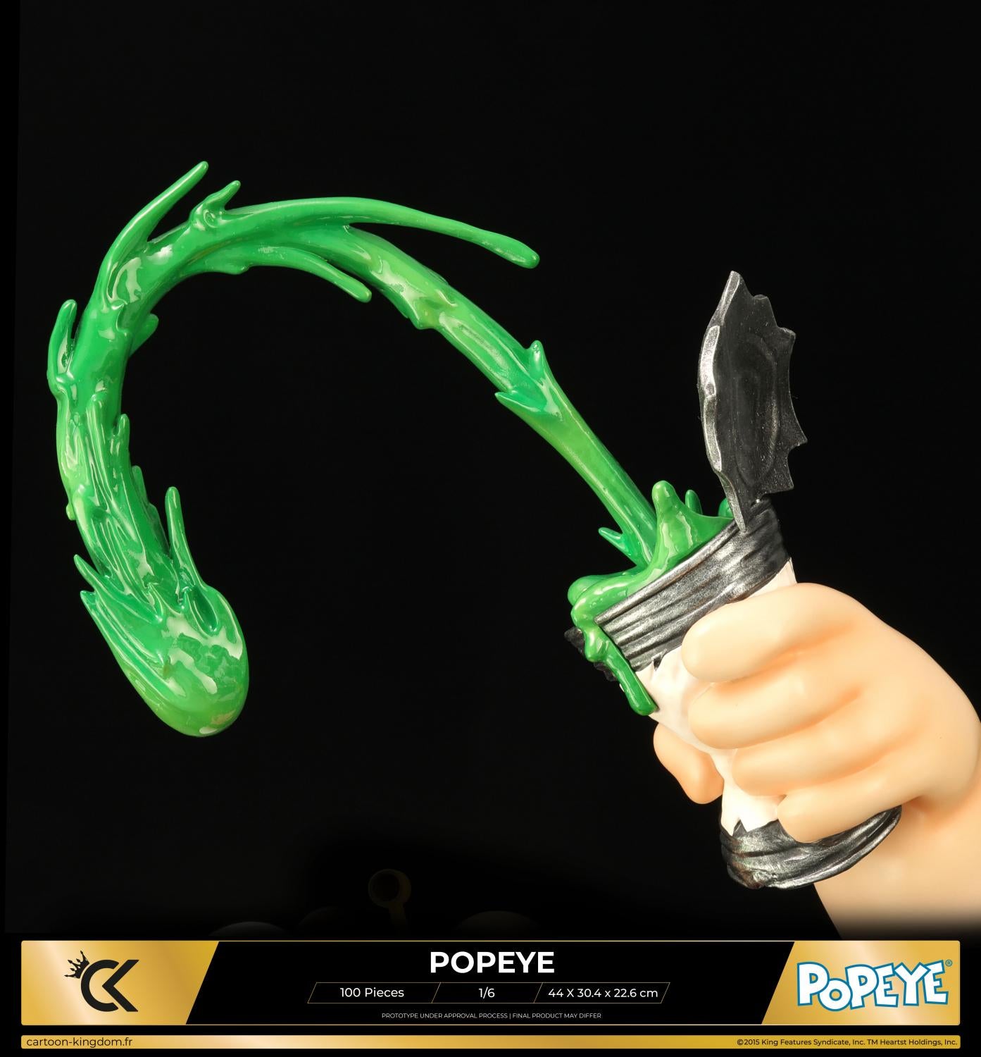 Statuette de collection Popeye, S.S. Spinach Boat Version 1/6 Cartoon ...