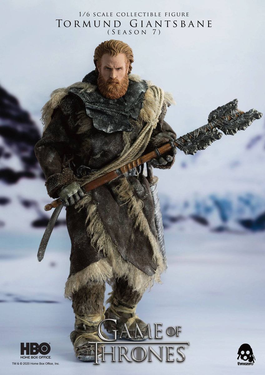 Figurine 1/6 Tormund Giantsbane Threezero Game Of thrones GOT 3z0106 ...