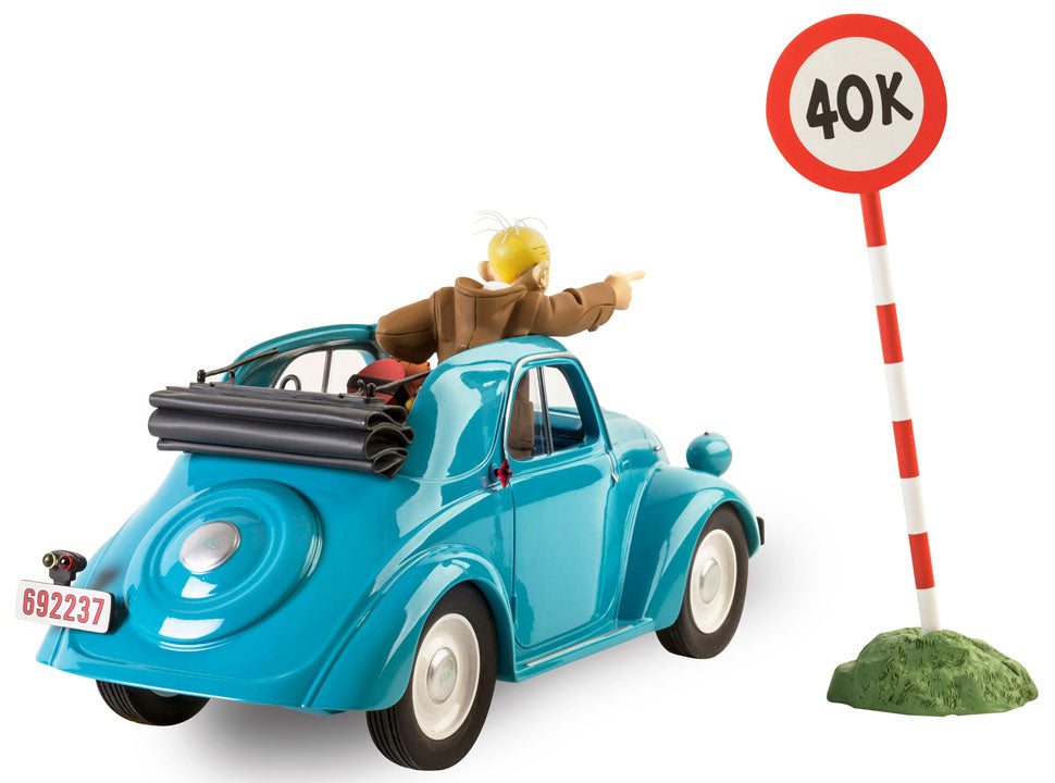 LE GARAGE DE FRANQUIN, SPIROU: FIAT 500 TOPOLINO 1937 "MYSTERE A LA ...