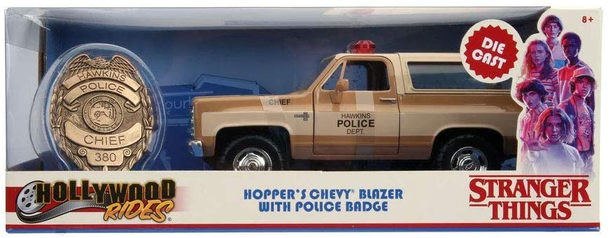 Jada Stranger Things Hopper's Chevy Blazer 31111 1/24 2019 – La Marque Zone