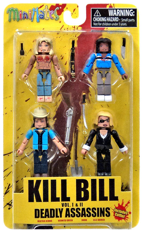 Kill Bill Deadly Assassins Minimates Diamond Select Toys - pack de 4 f ...