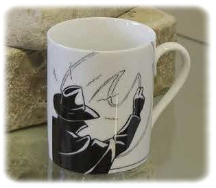 BLAKE ET MORTIMER - OLRIK MARQUE JAUNE - mug en porcelaine de Limoges ...