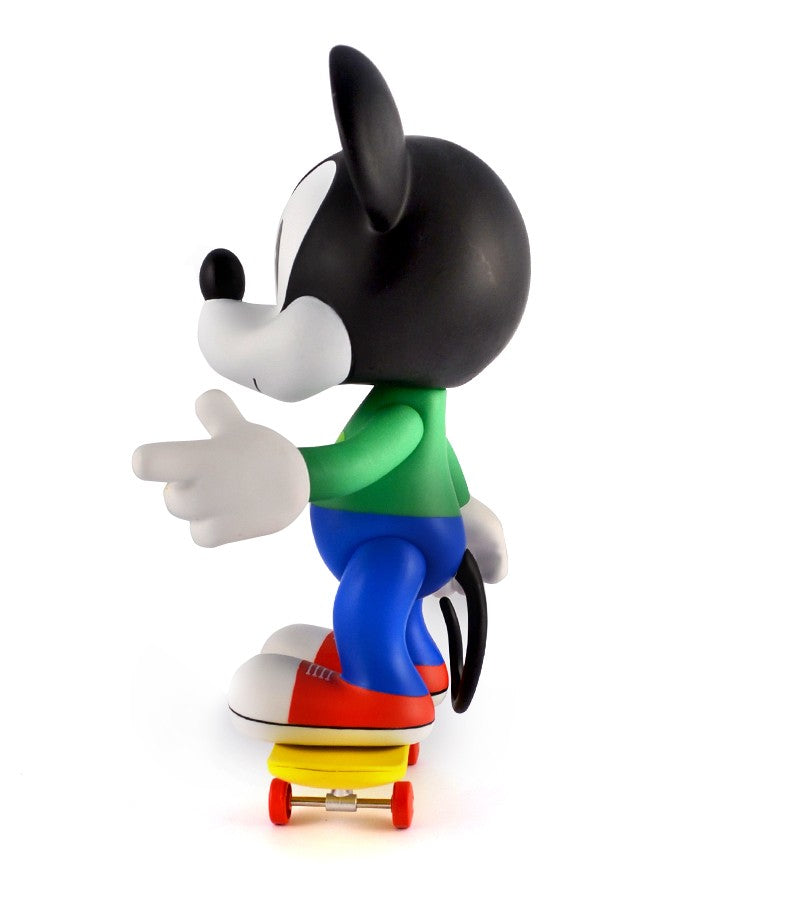 MICKEY: ARTOYZ MICKEY SKATE-BOARD - figurine vinyl articulée 22 cm ...