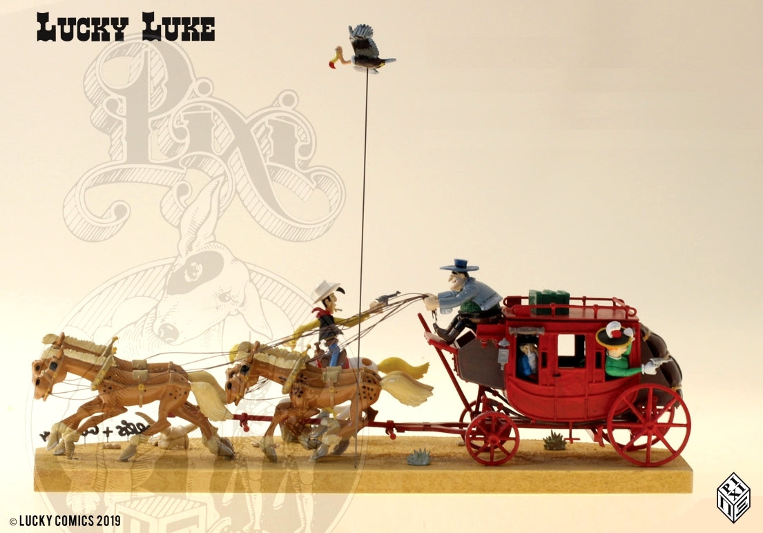 Pixi La Diligence de Lucky Luke 05483 2019 130 exemplaires – La Marque Zone