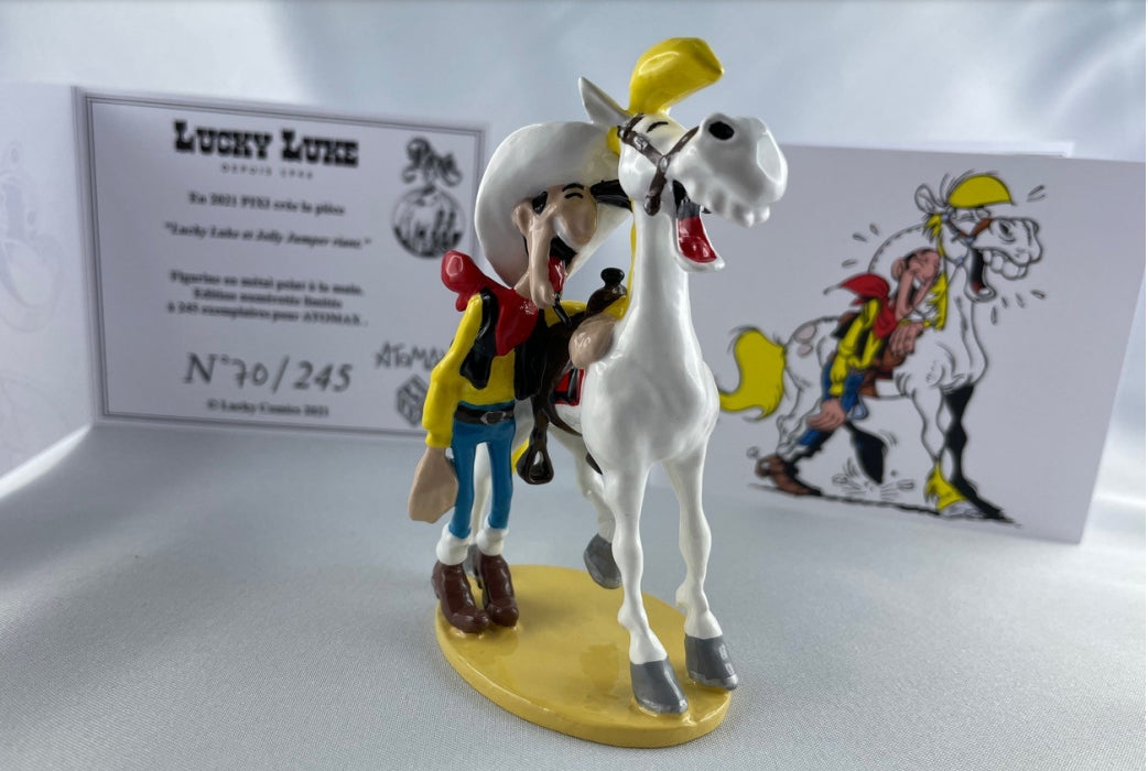 Figurine Pixi Lucky Luke & Jolly Jumper riant 5449 (Atomax, 2021) – La ...