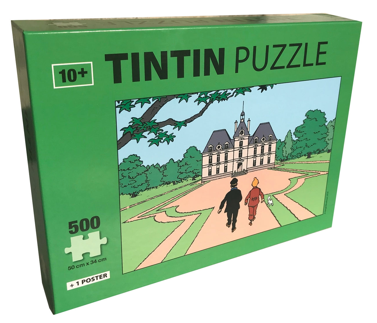 Puzzle Tintin 500 pièces Moulinsart 2018 81547 – La Marque Zone