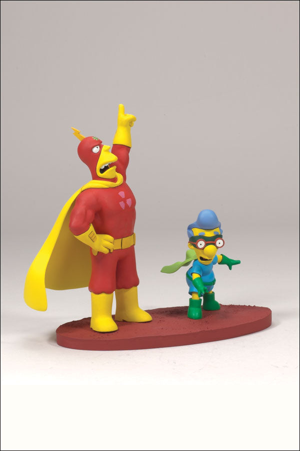 LES SIMPSON: RADIOACTIVE MAN & FALLOUT BOY - figurines 12 cm, McFarlane ...