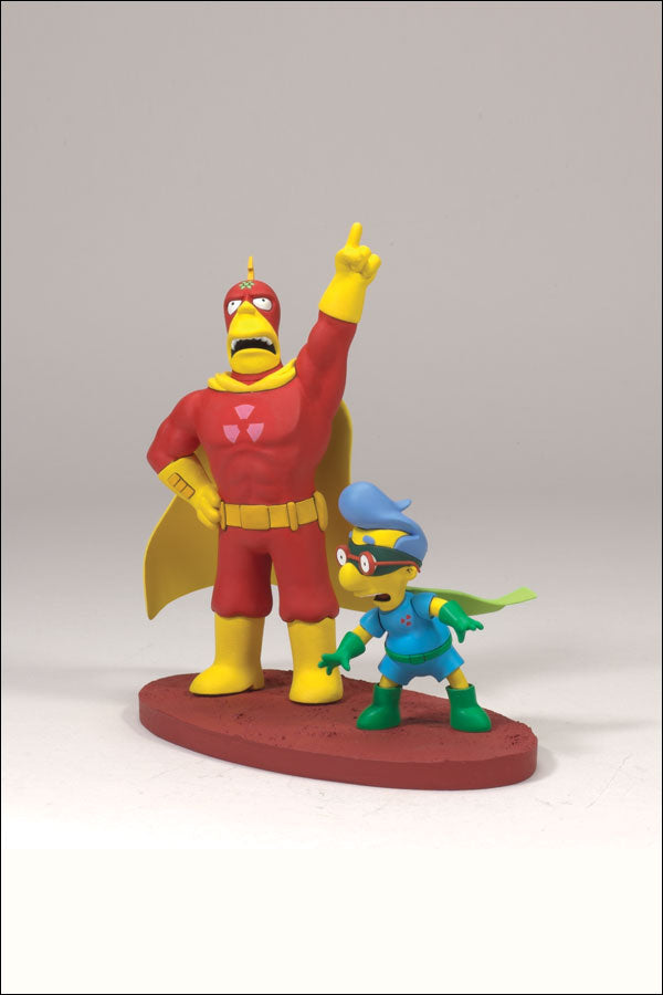 LES SIMPSON: RADIOACTIVE MAN & FALLOUT BOY - figurines 12 cm, McFarlane ...