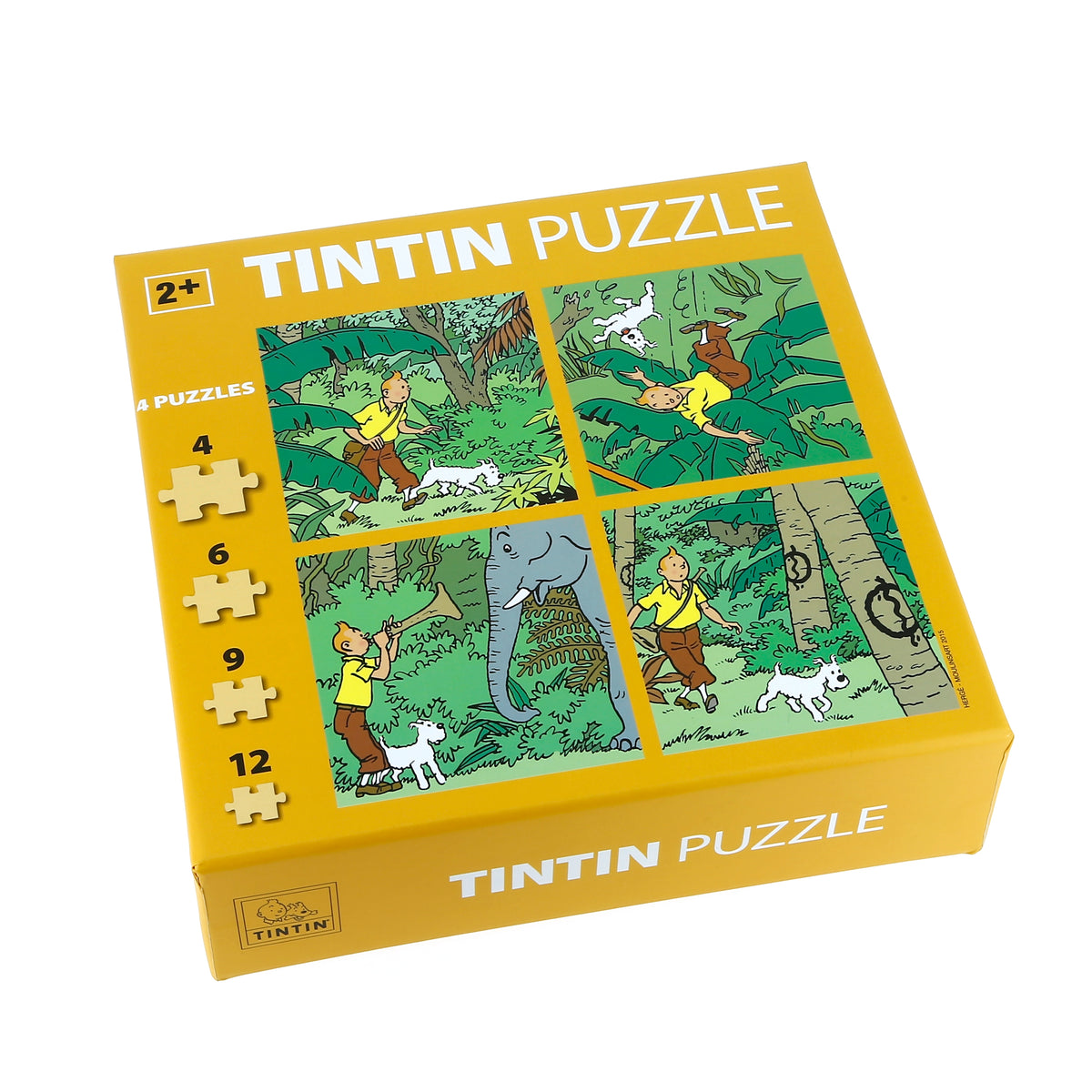 Puzzle Tintin Jungle Moulinsart 81540 – La Marque Zone