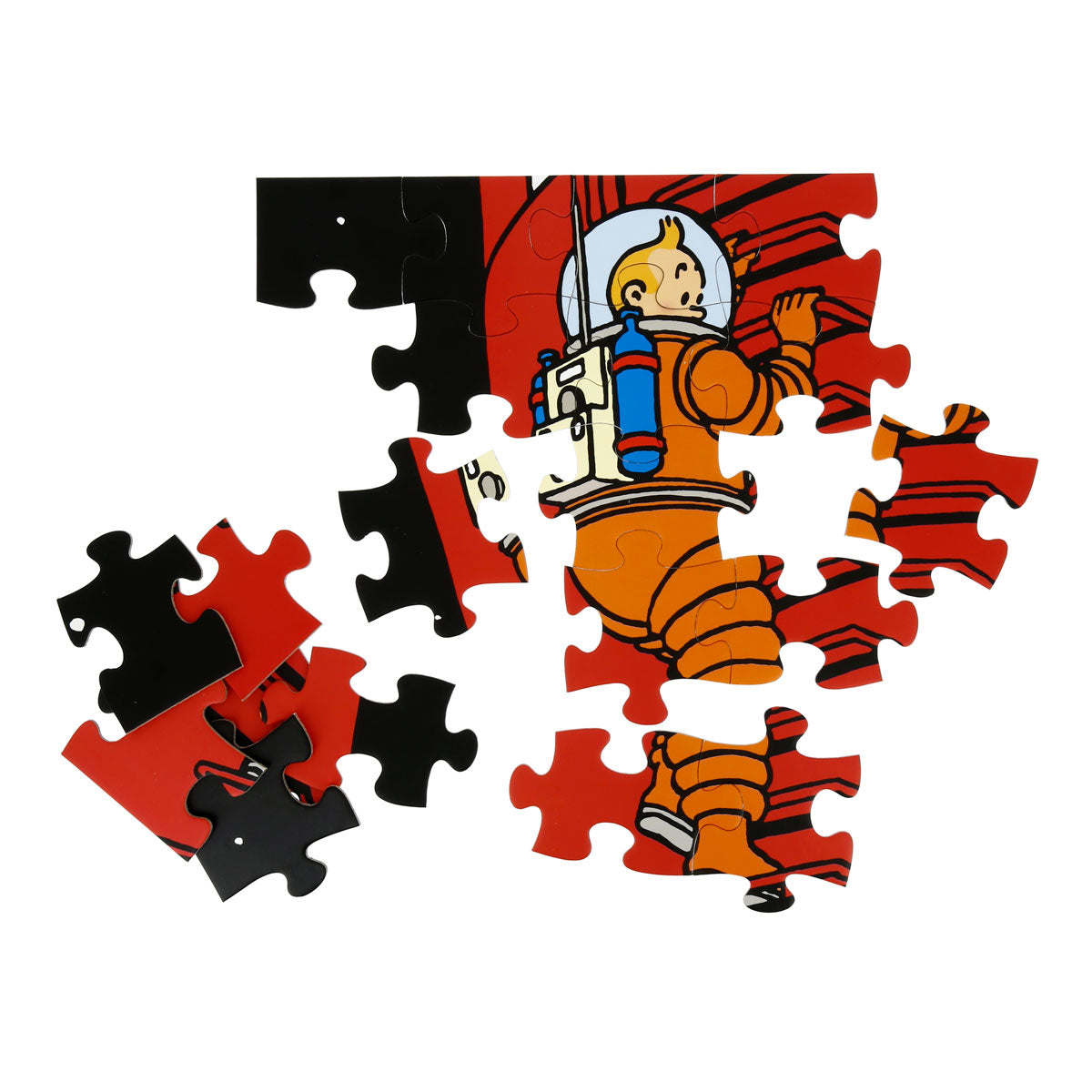 Puzzle Tintin Lune Echelle Moulinsart 81541 – La Marque Zone