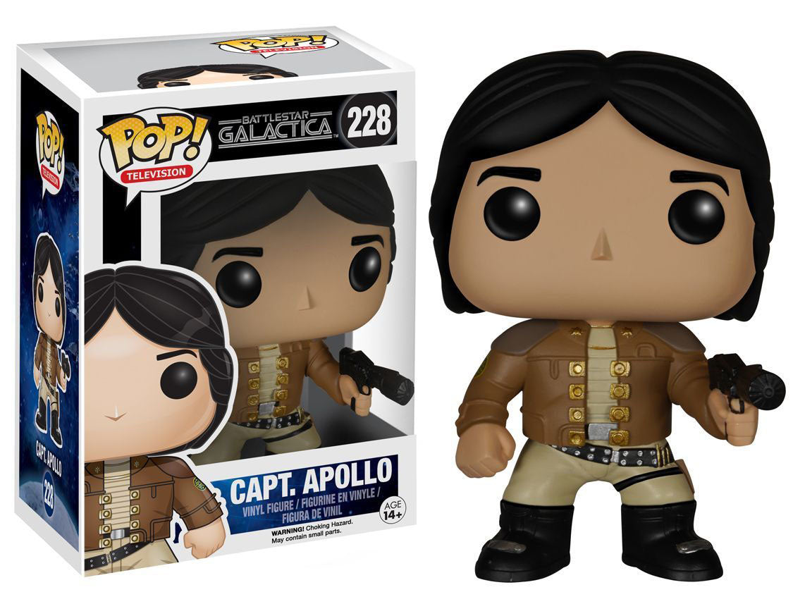 BATTLESTAR GALACTICA: CAPT. APOLLO, POP! - figurine vinyl 10 cm, funko ...