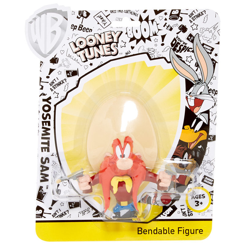 Figurine flexible Yosemite Sam NJCroce Looney Tunes Bendable & Poseable ...